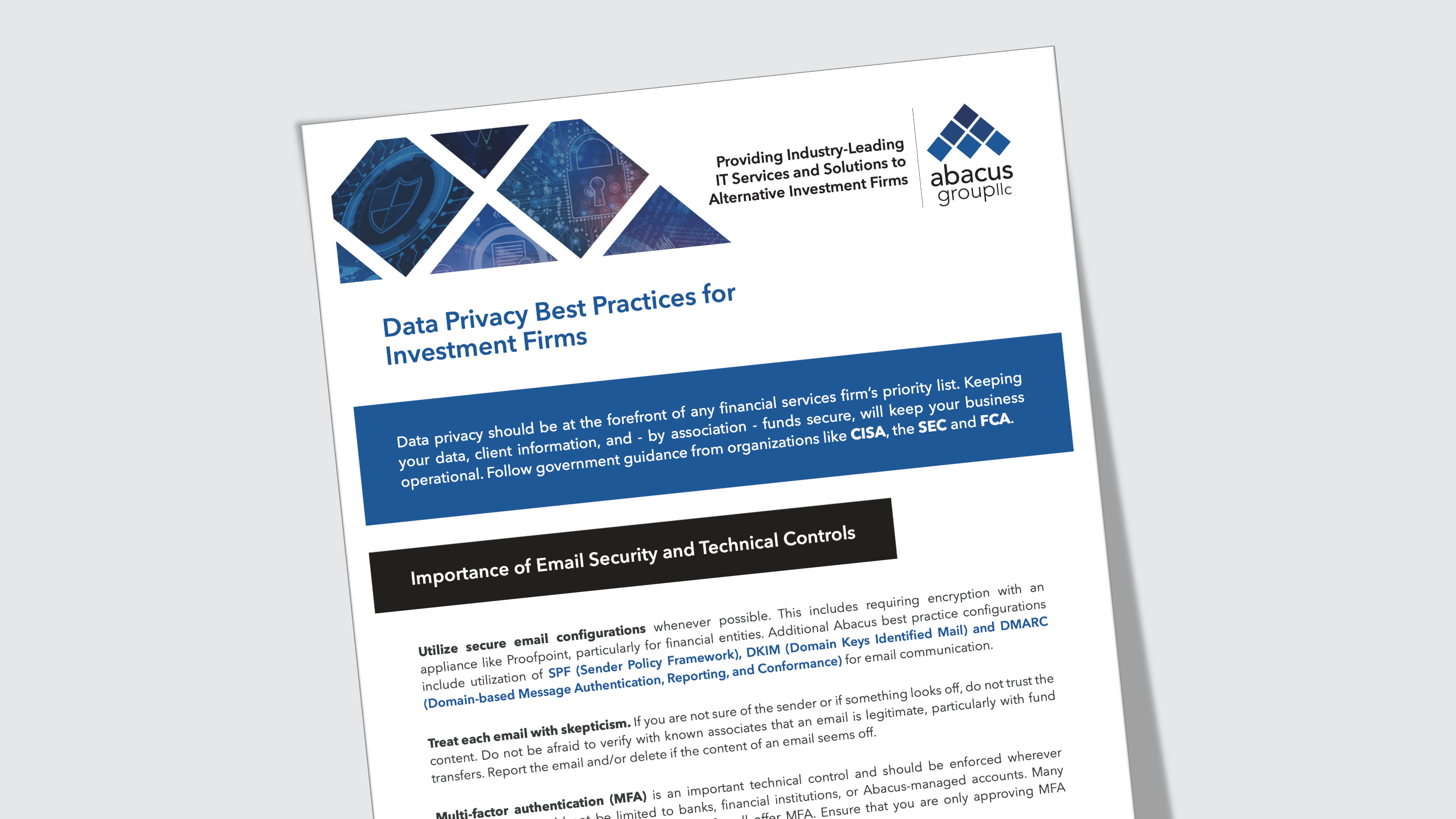 Data Privacy Best Practices Download | Abacus Group Data Privacy Best Practices Download | Abacus Group